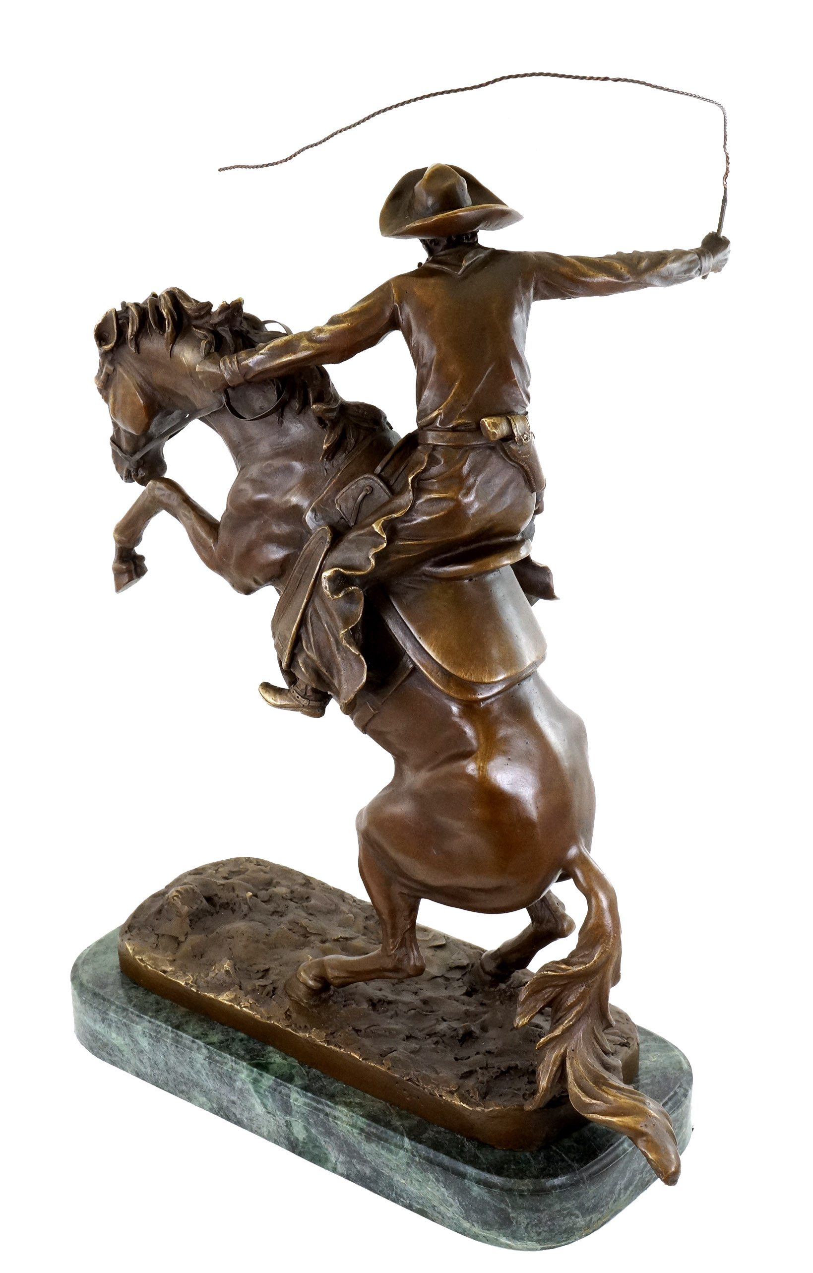The Bronco Buster - Bronzefigur - Frederic Remington